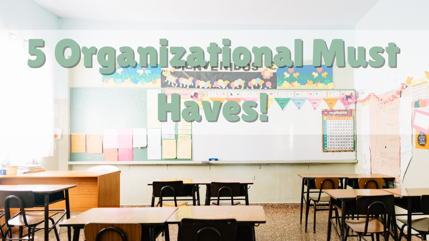 5 Must-Have Organizational Tools for a Co-Taught Classroom (And How to ...